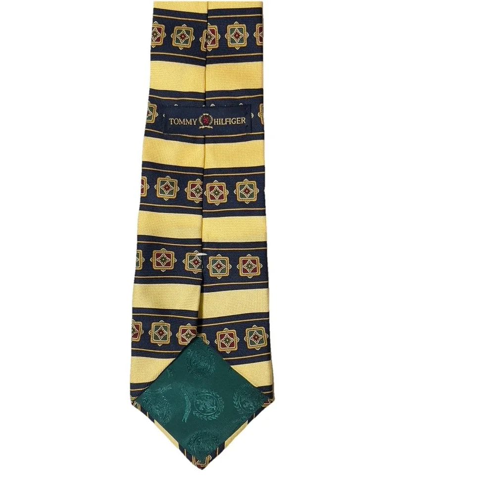 Tommy Hilfiger | Accessories | Tommy Hilfiger Necktie Men Os Yellow ...
